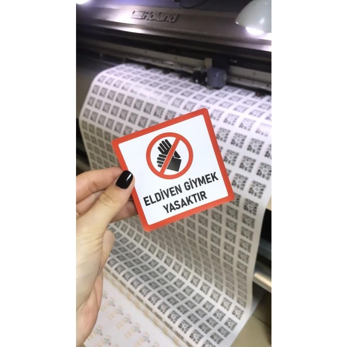 Folyo Sticker Baskı / Etiket Baskı